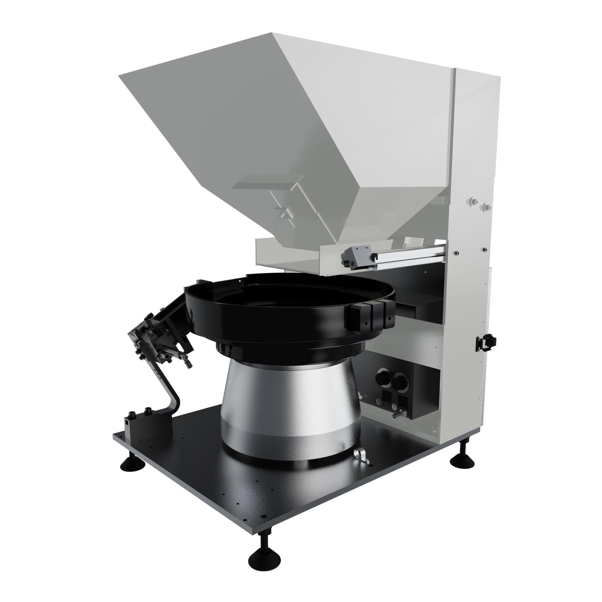 Carlson Engineering | A18 Vibratory Bowl Automatic Screwfeeder With Hopper