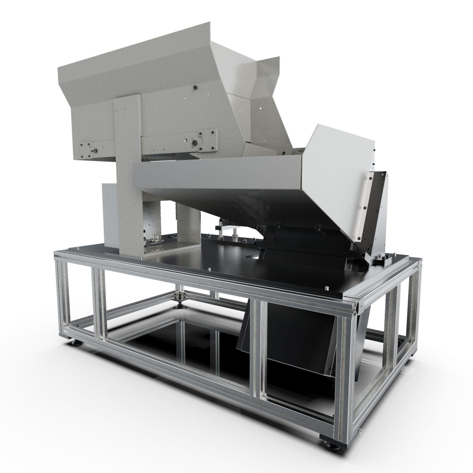 Carlson Engineering | S12.0 Step Feeder Screw Presenter With Hopper