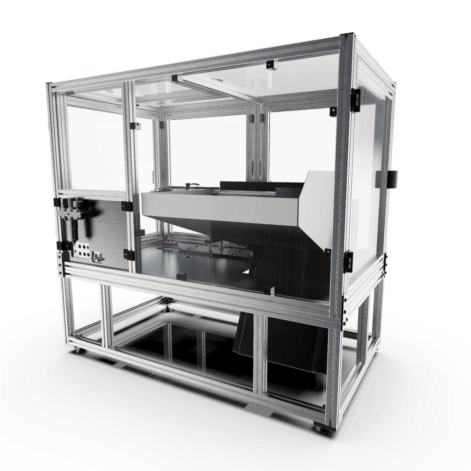 Carlson Engineering | S12.0 Screw Step Feeder With Enclosure